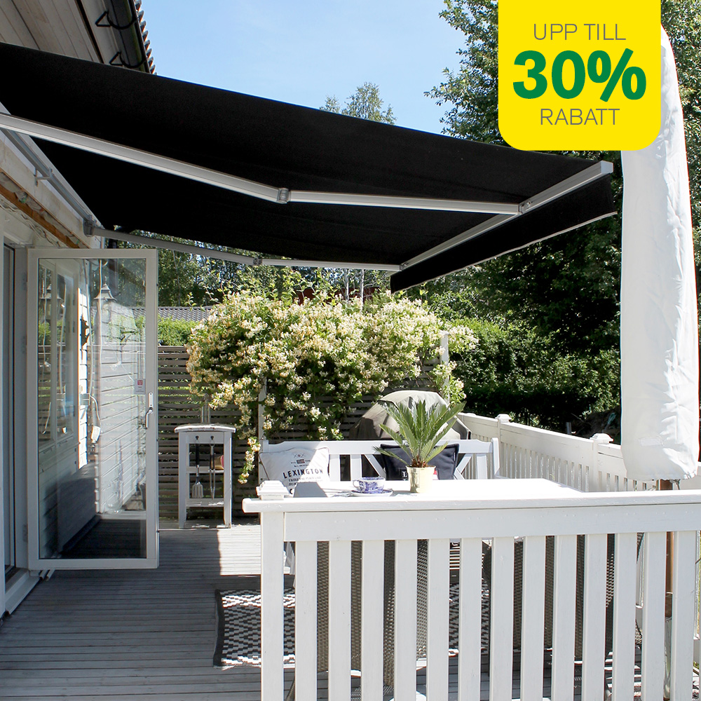 Markiser med hög kvalitet och teknisk finess - Skånska Byggvaror