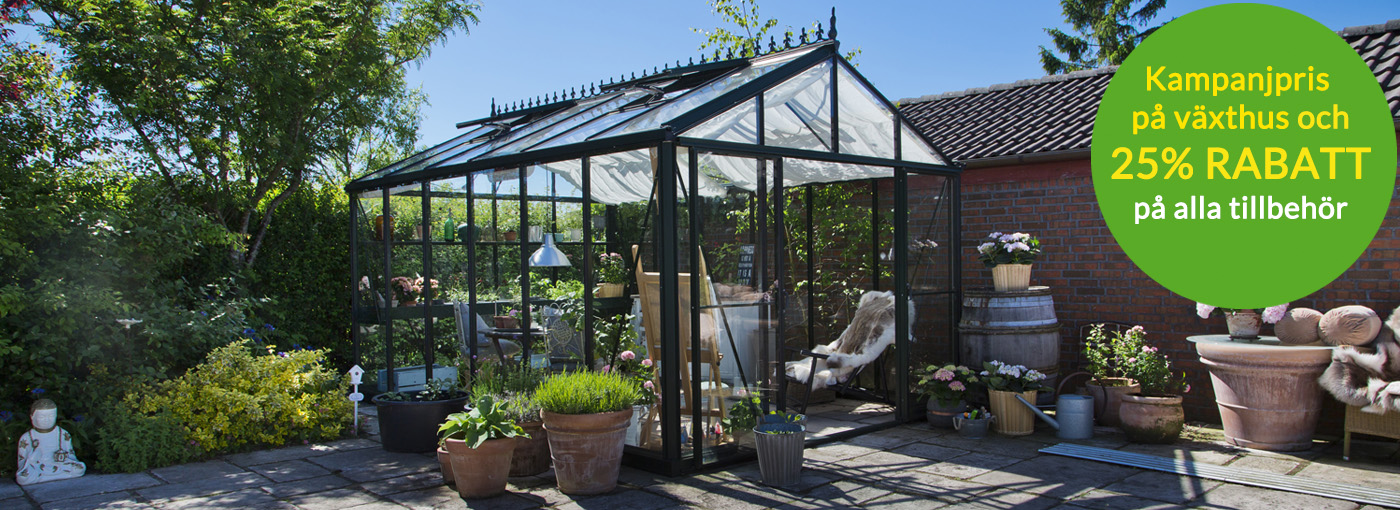 Växthus med rum för dig och dina favoritväxter - Skånska